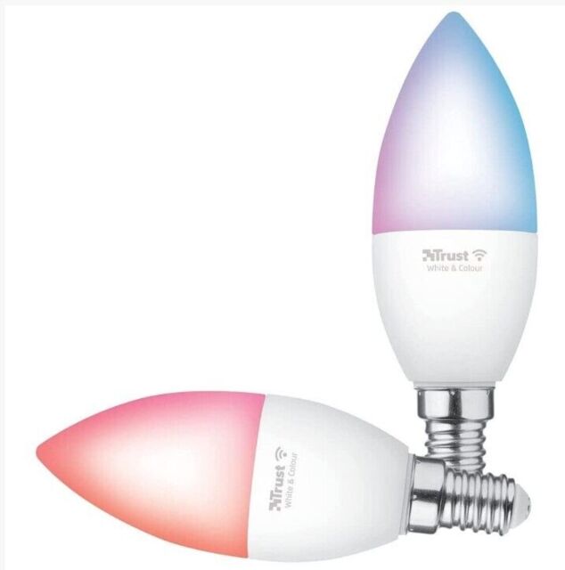 Trust Wifi Smart Led Bulb E14, Wifi Bulb, Smart Rgb Candle Lightbulb by ...