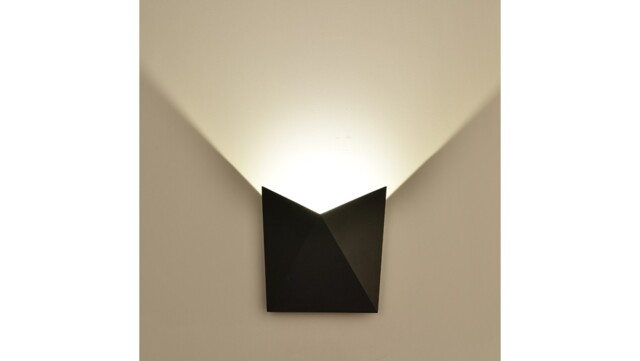 Oprawa Elewacja Vt-825 5w Led Wall Light Colorcode:3000k -black Body by ...