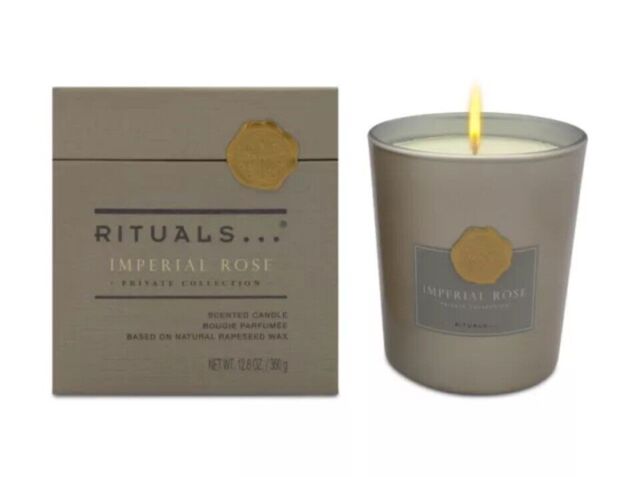 Rituals Imperial Rose Private Collection 360g Scent Candle Natural by ...