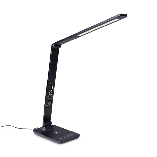 The Daylight Company Digital Desk Lamp Dn8010 Black Led Touch Control ...