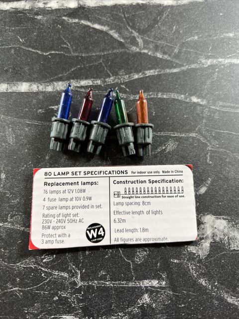 Noma , Alderbrook W4 12v 1.08w Multi Coloured Static X 5 by eBay ...