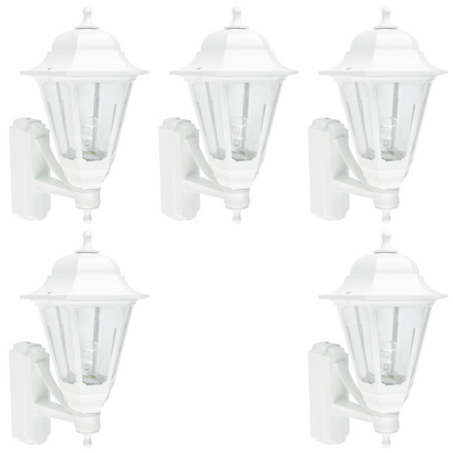5 X Asd Cl/wk100 Coach Lantern Light Fittings - White by eBay ...