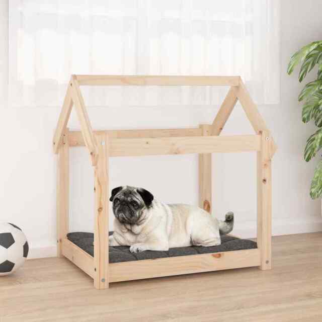 Solid Wood Pine Dog Bed Wooden Pet Sofa Dog Couch Multi Colours/sizes ...