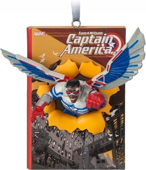 Disney Legacy Xmas Ornament Captain America Sketchbook Sam Wilson by ...