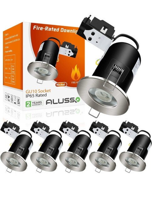 Fire Rated Recessed Led Gu10 Flush Ceiling Spot Lights Down Lights by ...