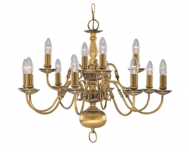Ceiling Light Brass Flemish 12 Antique Searchlight 1019-12ab by eBay ...