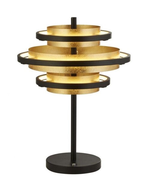 Table Light Black Hive Gold Searchlight 6357bg by eBay | ufurnish.com