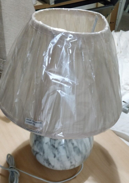 Stylish Marble Lamp + Shade Very Chic by eBay | ufurnish.com