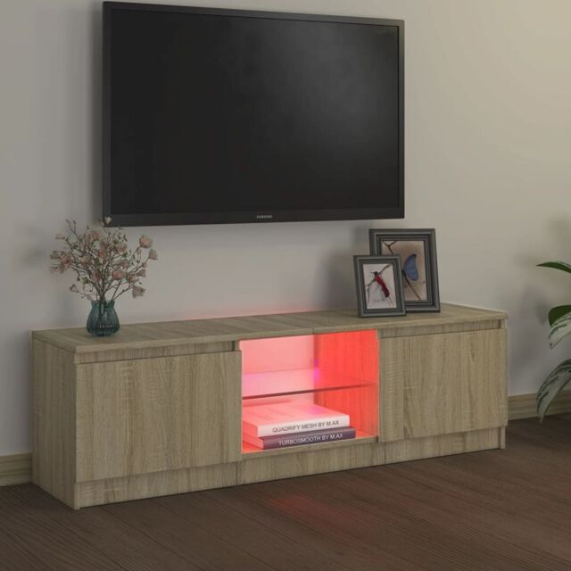 Tv Cabinet With Led Lights Tv Stand Tv Unit Hall Entertainment Cenrtre ...