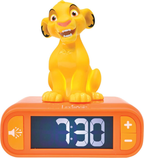 Lexibook Lion King Night Light Alarm Clock Rl800an - Brand Unopened by ...
