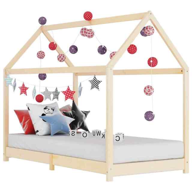 Tree House Style Kids Bed Frame Solid Pine Wood by eBay | ufurnish.com
