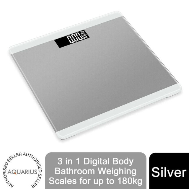Aquarius 3 In 1 Digital Bathroom Scales With Step-on Technology - by ...
