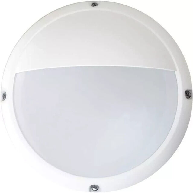 Deluce White 6w Led Ip65 Round Eyelid Bulkhead Porch Light by eBay ...