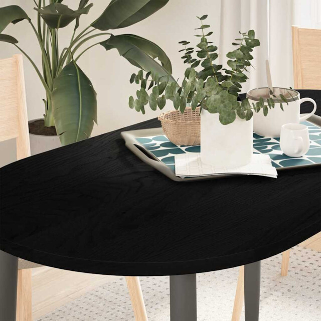 Table Top Replacement Board Diy Dining Table Top Solid Wood Oak Oval by ...