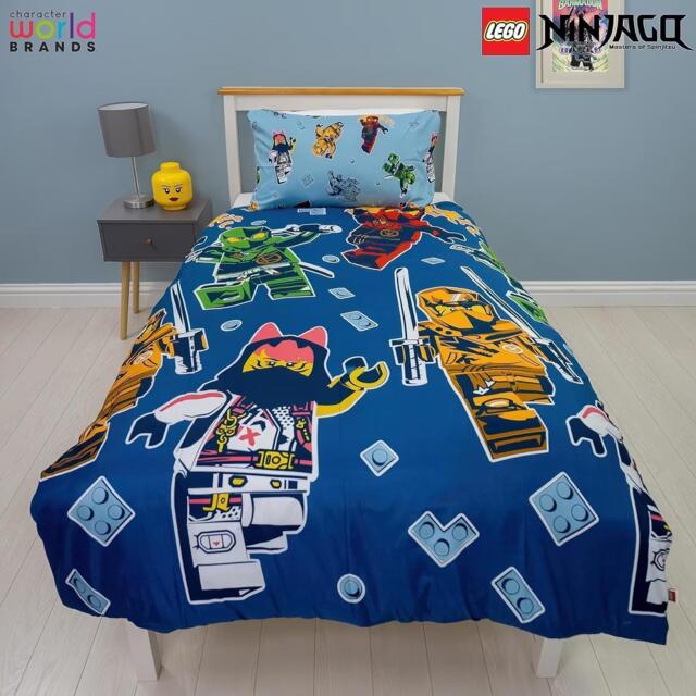 Official Lego Ninjago Single Duvet Cover Set True Design Reversible by ...