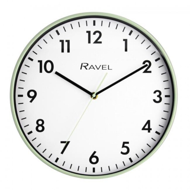 Ravel 30cm White Dial Sage Wall Clock R.wc.30.11 by eBay | ufurnish.com