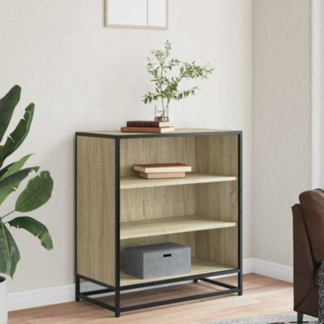 Sideboard Cabinet Home Storage Display Cupboard Buffet 3 Open Shelves ...