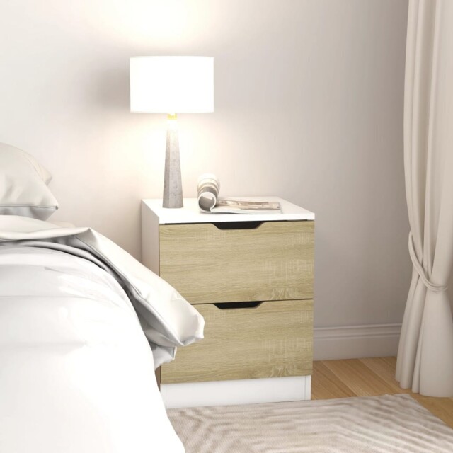 1/2x Bedside Cabinet Chipboard Side Storage Cabinet Table Multi by eBay ...