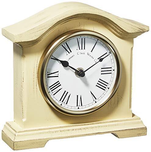 Acctim Falkenburg Distressed Mantel Clock Quartz Cream by eBay ...