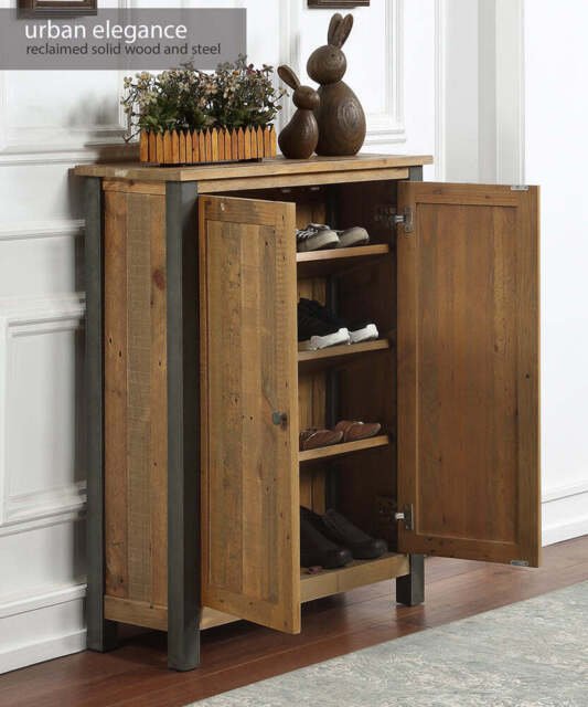 Urban Elegance - Reclaimed Small Shoe Storage Cupboard by eBay ...