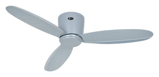 "112cm 44"" Flush Mount Dc Ceiling Fan With Remote Casafan Eco Plano Ii ...
