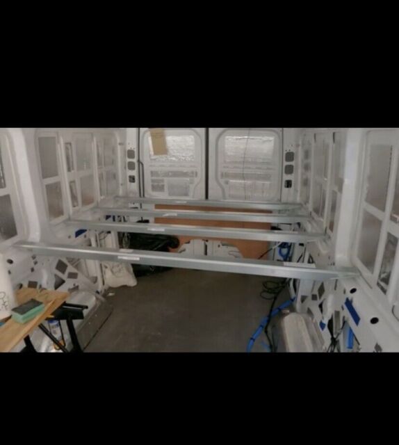 4 Skorva Ikea Camper Van Bed Mid Beam Central Support Galvanise by eBay ...