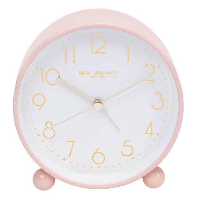 William Widdop® Metal Alarm Clock With Gold Dial Available Multiple by ...