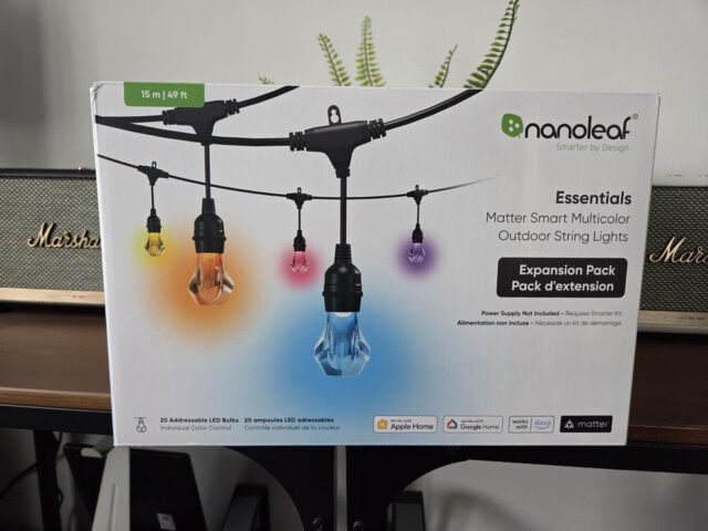 Nanoleaf Matter Essentials 15m Outdoor Led String Lights Expansion by ...