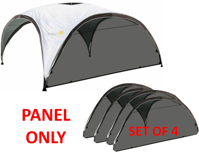 Coleman Mesh Sunwall Set Of 4 Panels For 12' X 12' Event Shelter by ...