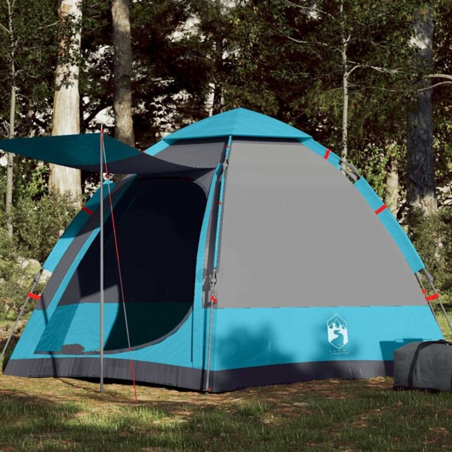Camping Tent Cabin 4-person Lightweight Tent Dome Tent Quick Release by ...