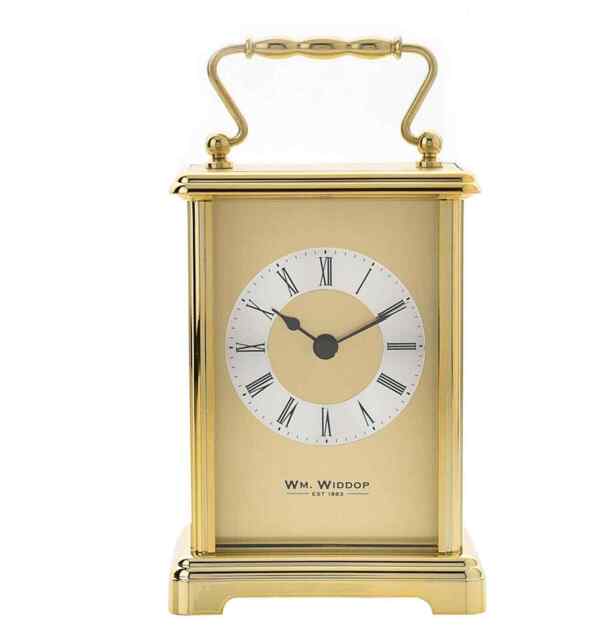 Widdop Gold Tone Quartz Carriage Clock W4306 by eBay | ufurnish.com