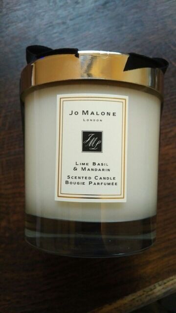 Jo Malone London Lime Basil & Mandarin Candle 200g - Brand With Gift by eBay | ufurnish.com