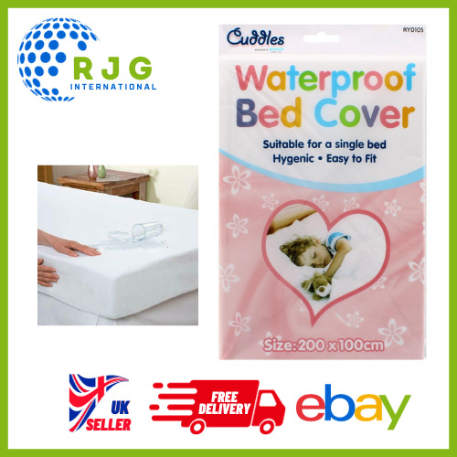 Single Waterproof Bed Cover - Mattress Protector For Ultimate by eBay ...
