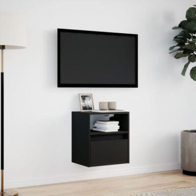 Modern Tv Wall Cabinet Bedside Table Tv Stand Storage Nightstand by ...