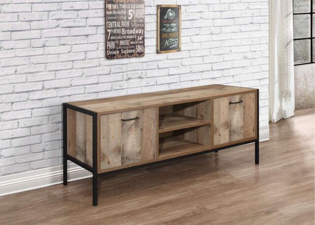 Industrial Tv Unit Birlea Urban Entertainment Sideboard Widescreen by ...
