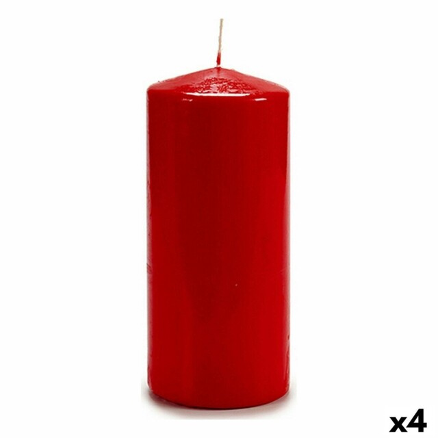 Candle Acorde Cy88200m Cy88200m Red 9 X 20 X 9 Cm [4 Units] by eBay ...