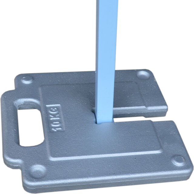 Set Of 2 X 10kg Pop-up Gazebo Weights Up To 30mm Leg, Powder Coated by ...