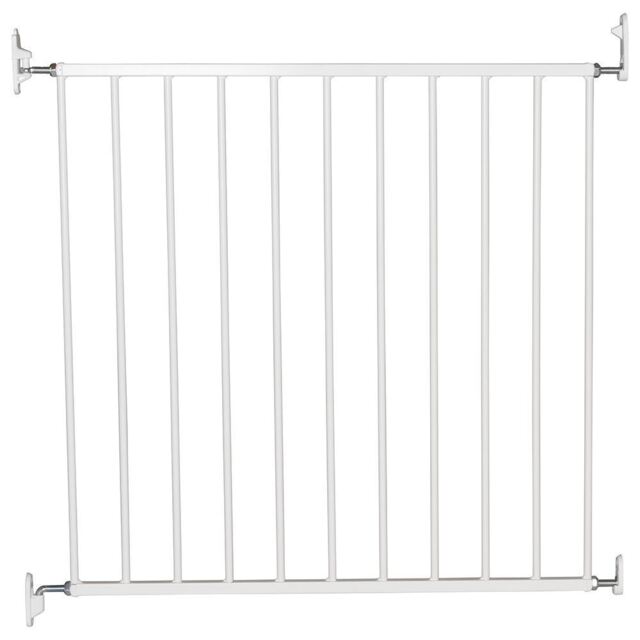 Safetots Stair Gate, Single Panel Metal Safety Gate, White, 72cm - by ...