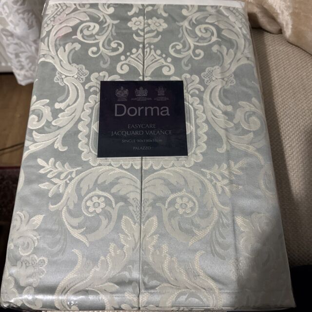 "Dorma ""palazzo Duck Egg "" Single Valance Bnip" by eBay | ufurnish.com