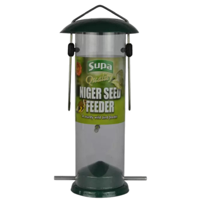 Niger Feeder - (standard / Metal) - Supa Wild Bird Nyjer Seed Holder by ...