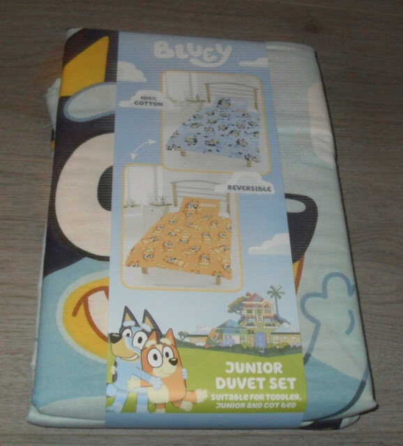Bluey Reversible Junior Duvet Set By George At Asda - by eBay ...