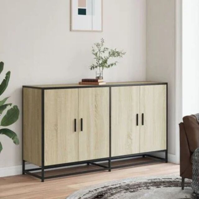 Sideboard Storage Cabinet Side Cabinet Living Room Buffet Unit by eBay ...