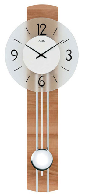 Ams 7263 Wall-clock - Series: Ams Wall Clocks Pendulum Clocks Wooden by ...