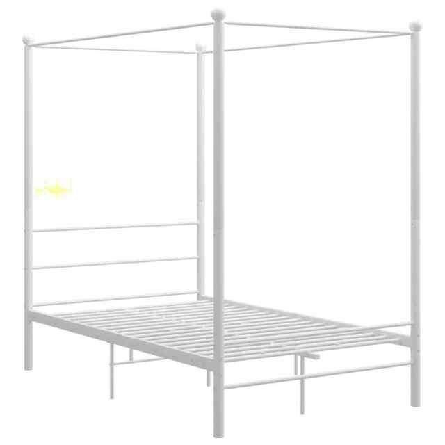 Canopy Bed Frame Metal Bedroom Furniture Multi Colours Multi Sizes by ...