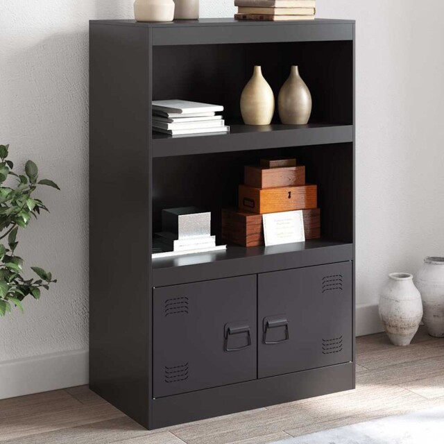 Sideboard Living Room Storage Cupboard Side Cabinet Highboard Steel by ...
