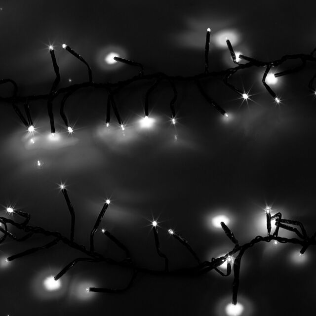 The Christmas Workshop Led Chaser Cluster Lights / 3 Colours, Various ...