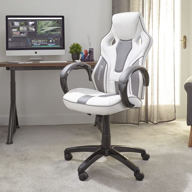 X-rocker Maverick Gaming Chair, Ergonomic Racing Desk Chair With by ...