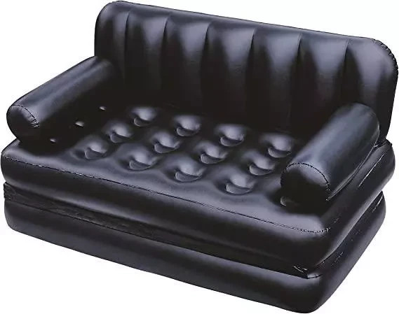 5-in-1 Double Air Couch, Bestway Multi-max Inflatable Sofa Bed, Black ...