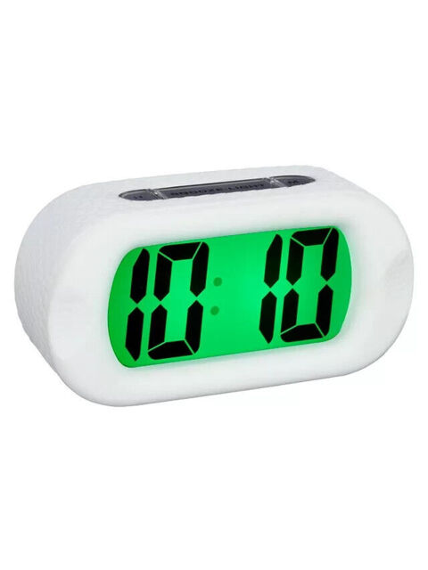 Acctim Silicone Digital Alarm Clock Crescendo Alarm, Easy Read Jumbo by ...