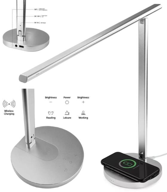 Strmd Smart Wireless Charging Table Desk Lamp Alexa, Google Enabled by ...